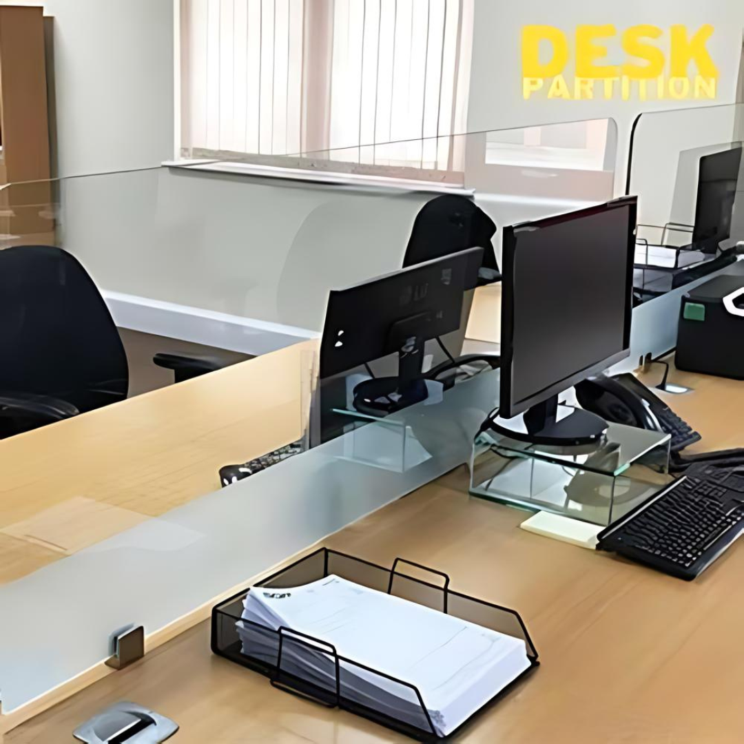 Office Partition -Acrylic Desk Partition | Cut-to-size